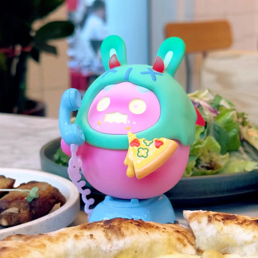 ShinWoo 150% Pizza Devil Bunny (Guilty Calories) Figure – AVO Blind Box