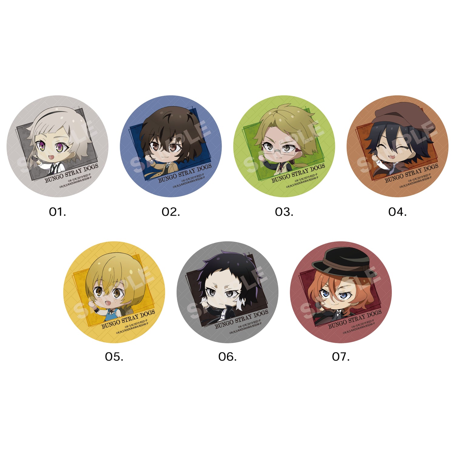 Bungo Stray Dogs Merch – AVO Blind Box