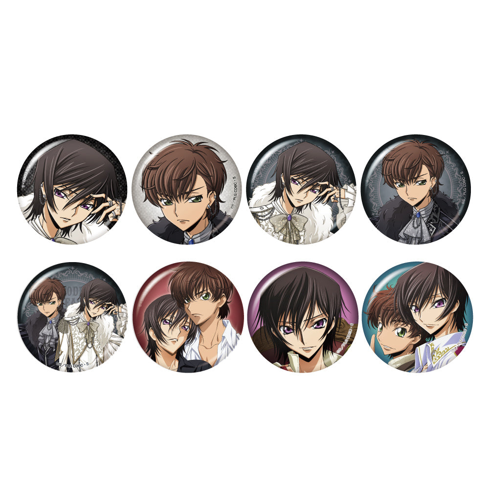 Code Geass Lelouch of the Rebellion Chara Badge Collection Mystic Feat ...