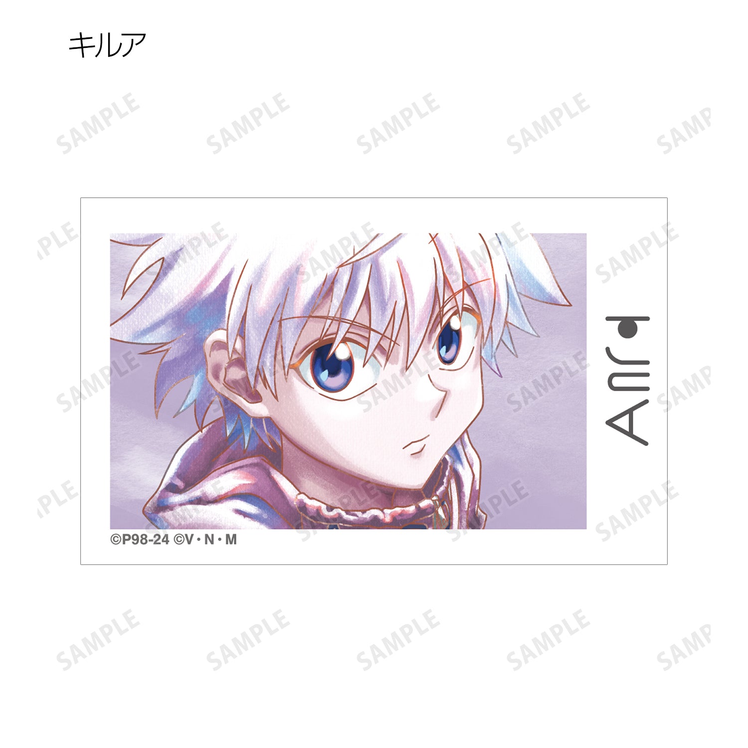 Hunter x Hunter Trading Ani-Art Aqua Label Illustration Card – AVO ...