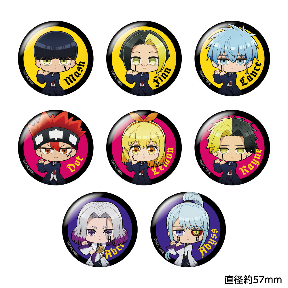 Mashle: Magic and Muscles Trading Chibi Chara Can Badge – AVO Blind Box